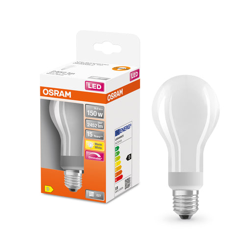 OSRAM LED SUPERSTAR Lampadina LED Classic dimmerabile opaca (ex 150W ...